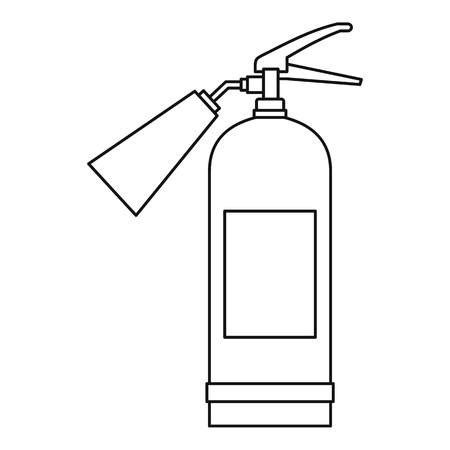 Fire Extinguisher Coloring Page