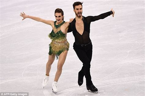 Winter Olympics French Nip Slip Ice Dancer Wins Silver Daily Mail