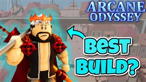 The Best Build In Arcane Odyssey Youtube