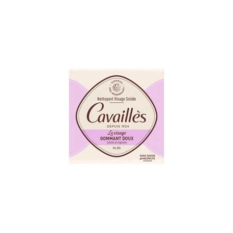 Rogé Cavailles Nettoyant visage solide gommant 70g