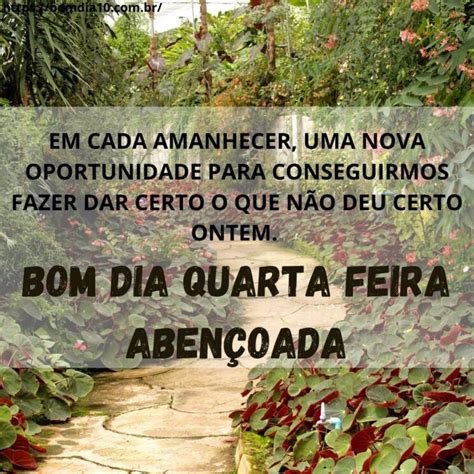 bom dia quarta feira abençoada mensagens de bom dia