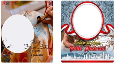 Link Twibbon Hari Batik Nasional Oktober Berikut Cara
