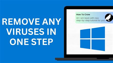How To Remove ANY Virus From Windows In ONE STEP Delete Virus