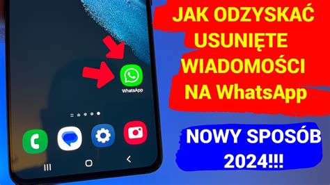 Jak odzyskać usunięte wiadomości z WhatsApp bez kopii zapasowej Nowy