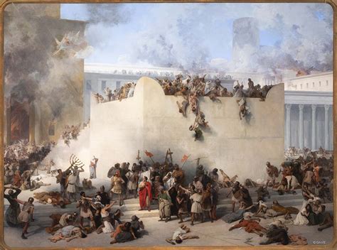The Destruction Of The Temple Of Jerusalem Gallerie Dell Accademia Di