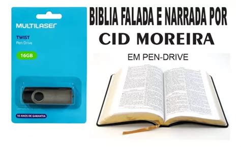 Biblia Falada Na Voz De Cid Moreira Presente Especial