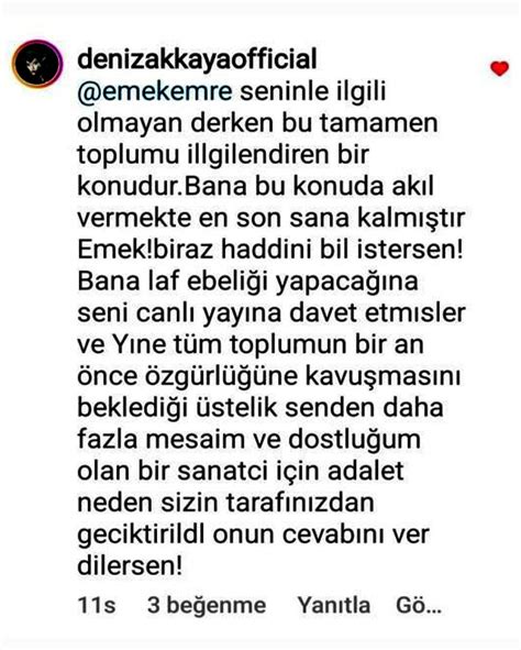G L En In Avukat Ve Deniz Akkaya Birbirine Girdi Tele