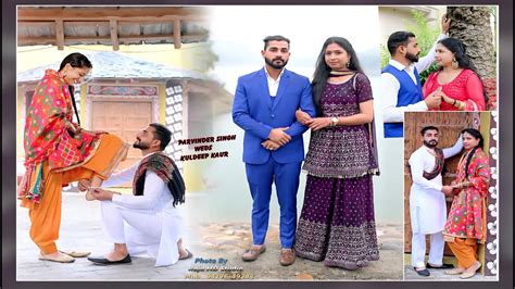 Parvinder Singh Weds Kuldeep Kaur Wedding Ceremony Live By Raju