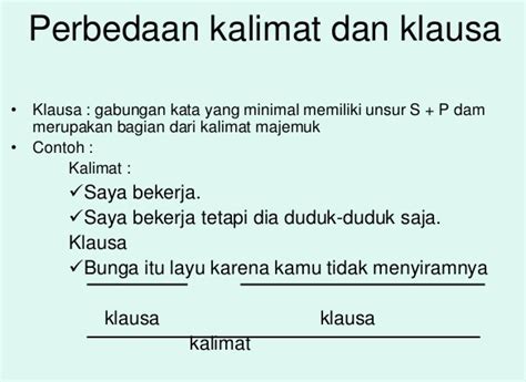 Contoh Klausa Lengkap Koleksi Gambar