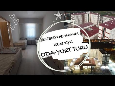 İZMİR EGE ZÜBEYDE HANIM KYK KIZ ÖĞRENCİ YURDU TURU ODA TURU HIZLI