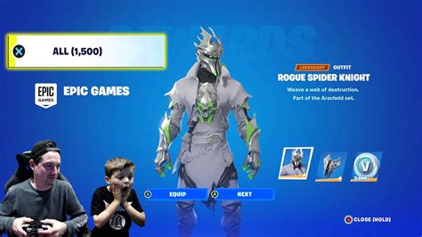 Buying My 1 500th Fortnite Skin Today Unlocking EXCLUSIVE Skin ROGUE