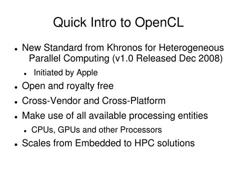 ppt implementation and optimization of sift on a opencl gpu powerpoint presentation id 1168085