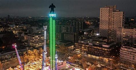 Les superbes images de la fête foraine de Rennes vue du ciel Rennes