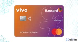 Encontramos o seu cartão Vivo Itaucard Cashback Platinum Canal TecnoTudo