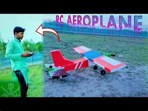 Haw To RC Aeroplane Video How To Make RC Trainer Airplane DIY Model