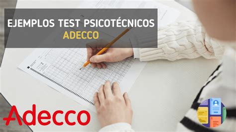Ejemplos test psicotécnicos Adecco Actualizado diciembre 2024