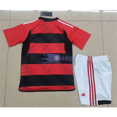 Camiseta Flamengo 2023 2024 Primera Equipación Niño Kit