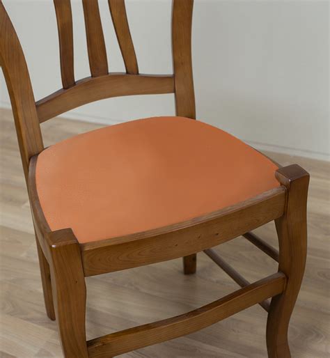 Chaise Camille En Merisier Massif Assise Tissu De Style Louis Philippe