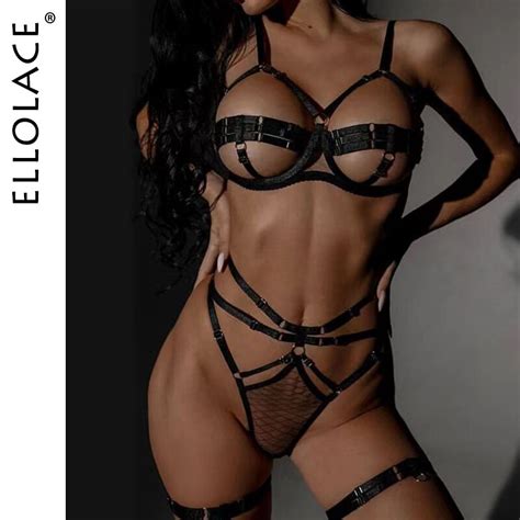 Ellolace naga bielizna seksowna bielizna porno kobiety ciało zmysłowy