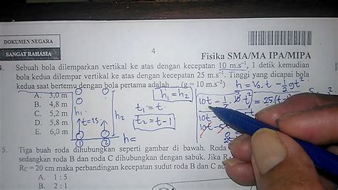 Pembahasan Soal Un Fisika Sma No Youtube