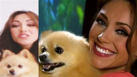 Relembre a vez que Anahí se despediu do seu cão Rony um Lulu da
