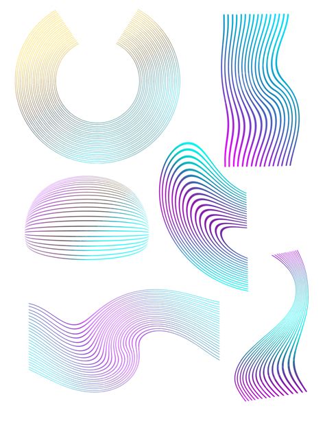Imagen Ondulada PNG Material Vectorial Ondulado Descarga De