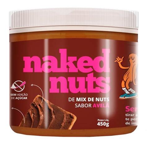 Pasta De Mix De Nuts Sabor Avel G Naked Nuts Comida Vegana