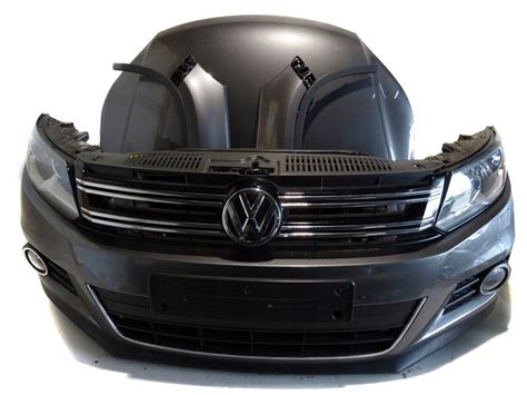 VW TIGUAN 5N LIFT KOMPLETNY PRZÓD LAMPY MASKA LD7R 10876323668