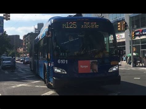 Mta New Flyer Excelsior Xd On The New Route M Bus Youtube