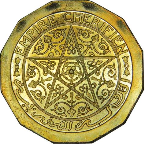 50 Centimes Yusuf Piedfort Essai 10g Al Br Marruecos Numista