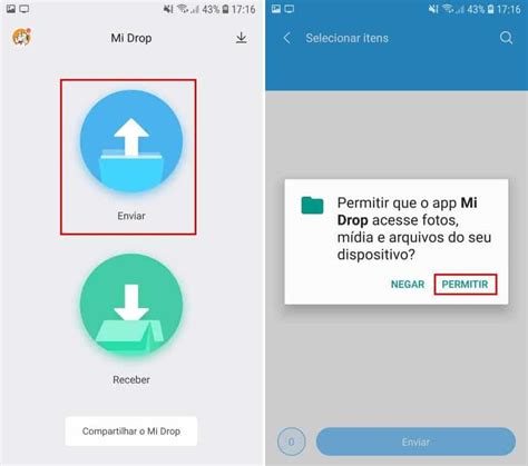 Como Fazer O Envio De Arquivos Sem Fio O Mi Drop