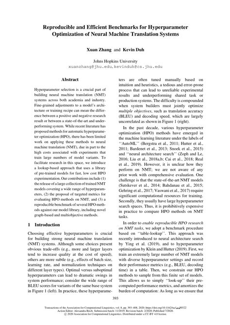 pdf reproducible and efficient benchmarks for hyperparameter optimization of neural machine