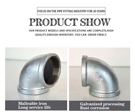 Galvanized Malleable Cast Iron Pipe Fittings Carbon Steel Pipe Nipple