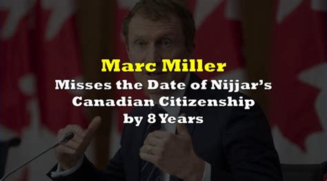 Immigration Minister Marc Miller Misses The Date Of Hardeep Singh