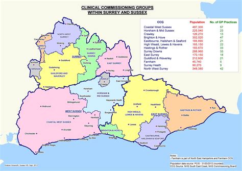 Sussex County Map