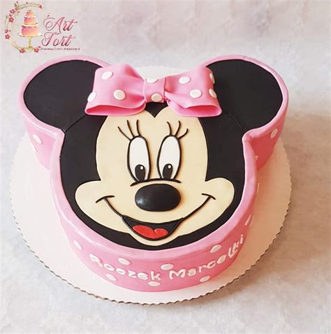 TORT MYSZKA MINNIE 2 Torty Urodzinowe Art Tort