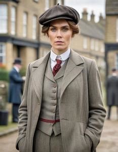 Peaky Blinders Fancy Dress Woman Face Swap Insert Your Face ID 1025687