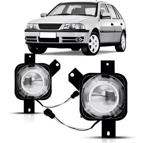 Par Farol Milha Auxiliar Gol G3 1999 2003 Fase 2 C Projetor