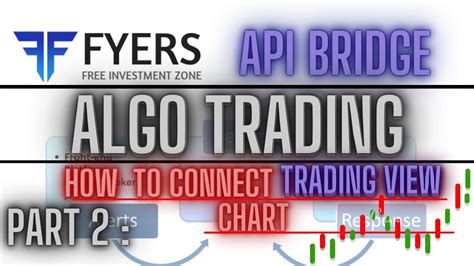 How To Connect Trading View Chart To Fyers Api Bridge Algo Trading
