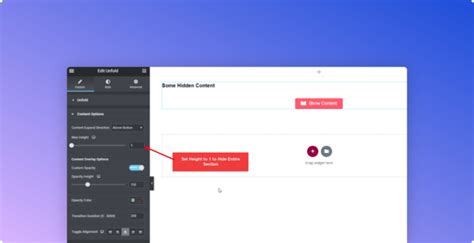 How To Show And Hide Elementor Sections On Click