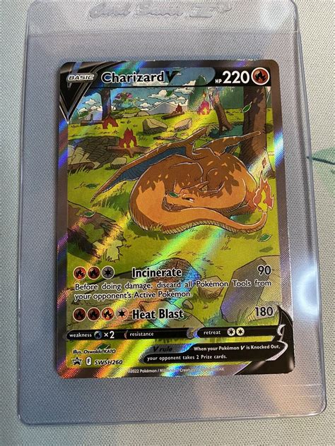 Mavin Charizard V SWSH260 Black Star Promos Charizard Ultra