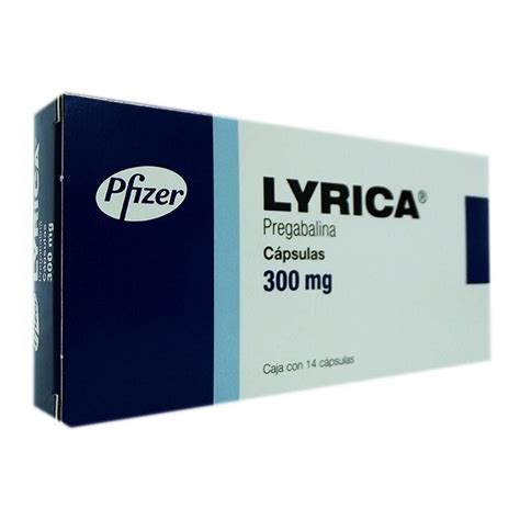 Lyrica 300 mg cápsulas 14 pzas Walmart