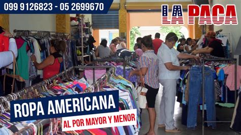 La Paca Ropa Americana YouTube