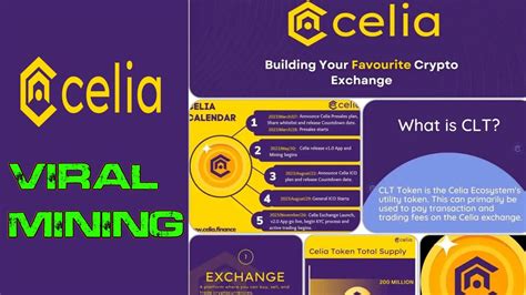 Celia Mining App How To Mine Celia Token YouTube