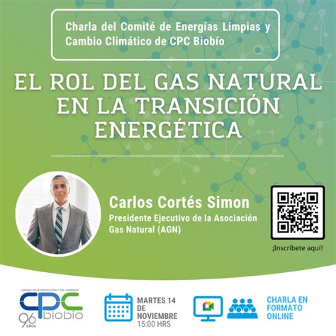 Charla El rol del gas natural en la transición energética CPC Biobío