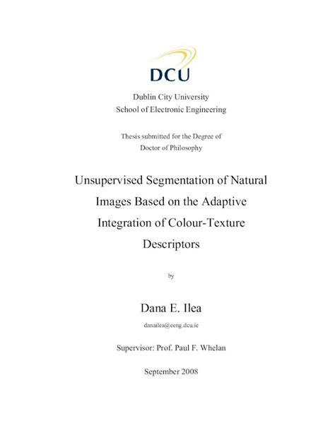 pdf unsupervised segmentation of natural images based on the … · unsupervised segmentation of