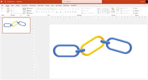 how to draw chain links in powerpoint vegaslide