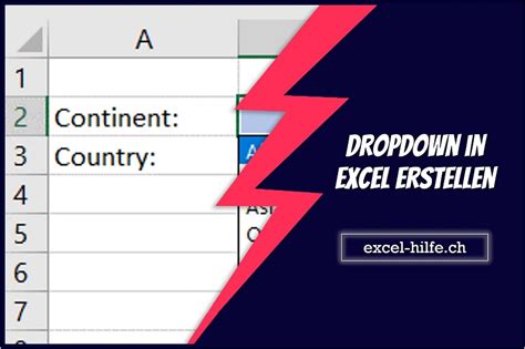 Dropdown In Excel Erstellen Excel Hilfe Ch