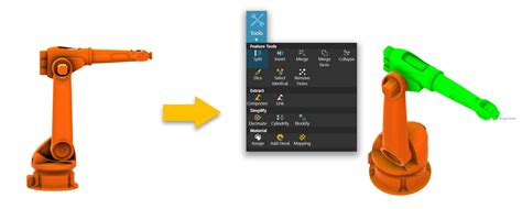 modeling robots with visual components visual components