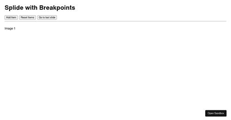 Splide With Breakpoints Forked Codesandbox
